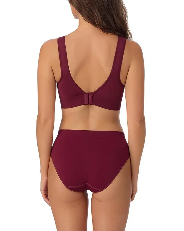 Le Mystère Seamless Wirelee Back Smoother Bra - Currant