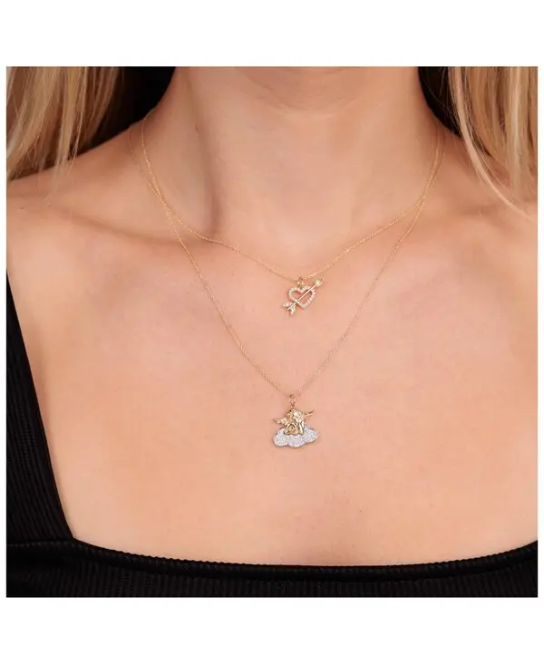 SYDNEY EVAN 14k Yellow Charm Necklace