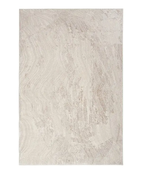 Calvin Klein Ck024 Irradiant Irr04 Area Rug, 5'3 X 7'3 - Silver/grey