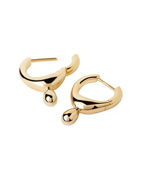 PDPAOLA Lava Hoop Earrings