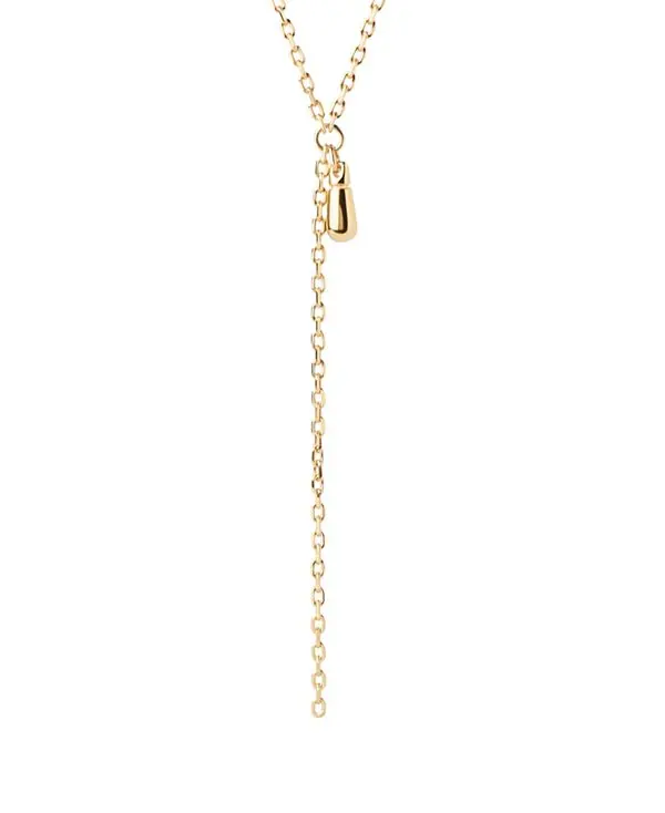 PDPAOLA Tessa Y Chain Necklace - Gold