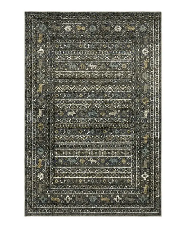 ORIENTAL WEAVERS Venice 095e8 Area Rug, 5'3 X 7'3 - Blue