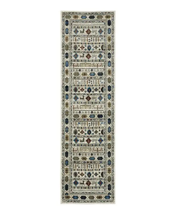 ORIENTAL WEAVERS Venice 248w8 Runner Area Rug, 2'3 X 7'6 - Ivory