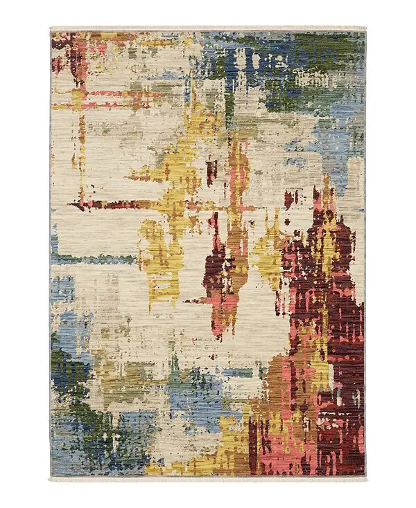 ORIENTAL WEAVERS Soleri Sol01 Area Rug, 3'3 X 5 - Beige