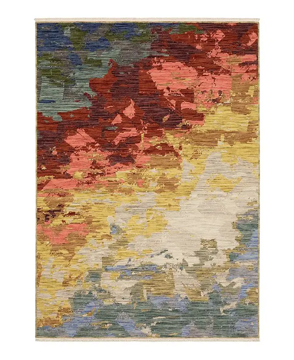 ORIENTAL WEAVERS Soleri Sol04 Area Rug, 9'10 X 12'10 - Beige