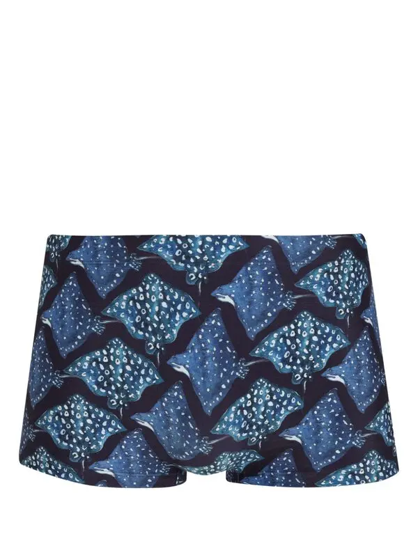 LYGIA & NANNY Tijuca Swim Trunks - Blue