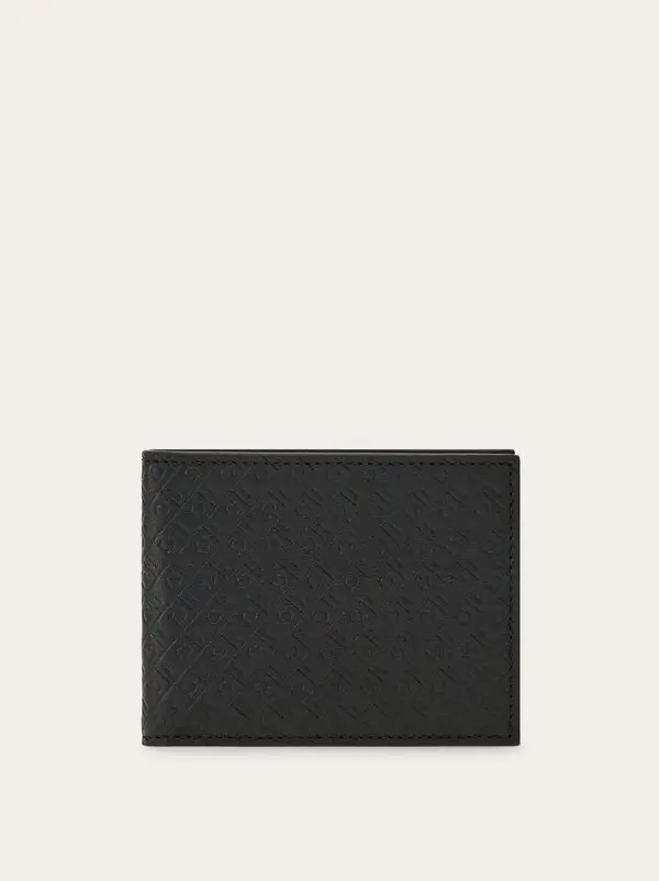 FERRAGAMO Monogram Wallet - Black