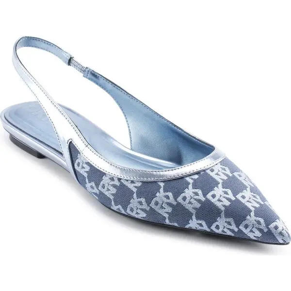 Dkny Millbury Slingback Flats - Periwinkle
