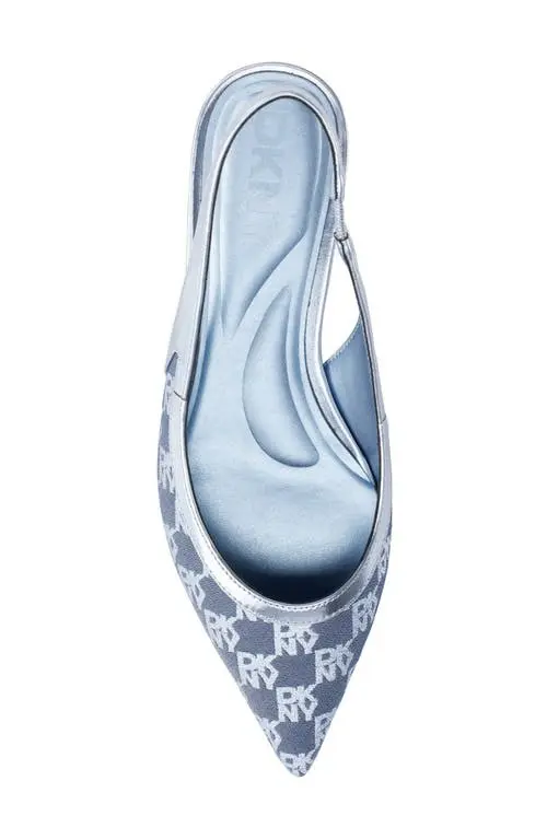 Dkny Millbury Slingback Flats - Periwinkle