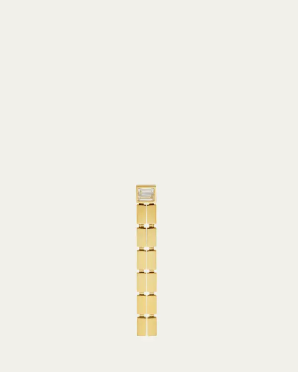 Ileana Makri 18k Yellow Gold Double Waterfall Diamond Earrings - Yg