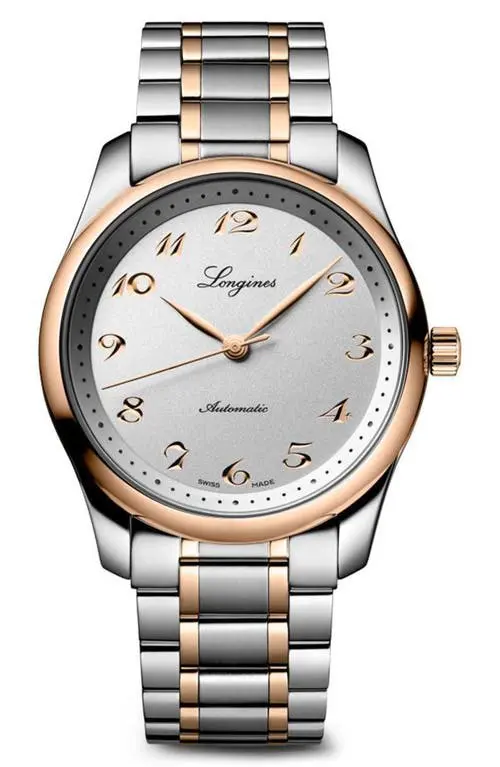 LONGINES Master Collection Automatic Bracelet Watch - Rose Gold