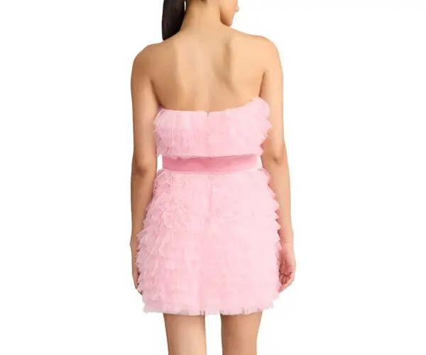 Zac Posen Wicked X Textured Tulle Mini Dress