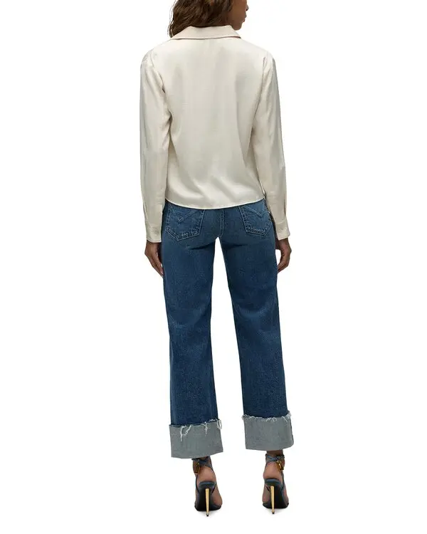 Hudson Jeans Rosie High-rise Wide-leg Jeans - Mallorca
