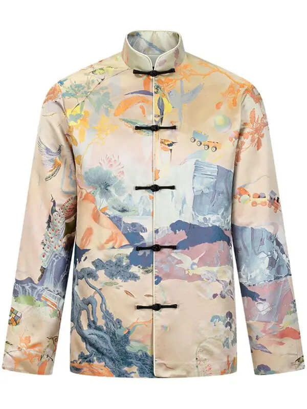 Shanghai Tang X Jacky Tsai Dali Icons Jacket - Neutrals