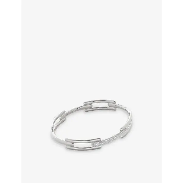 Monica Vinader Signature Link Bangle - Sterling Silver
