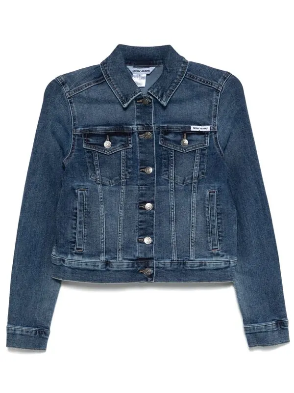 Dkny Denim Trucker Jacket