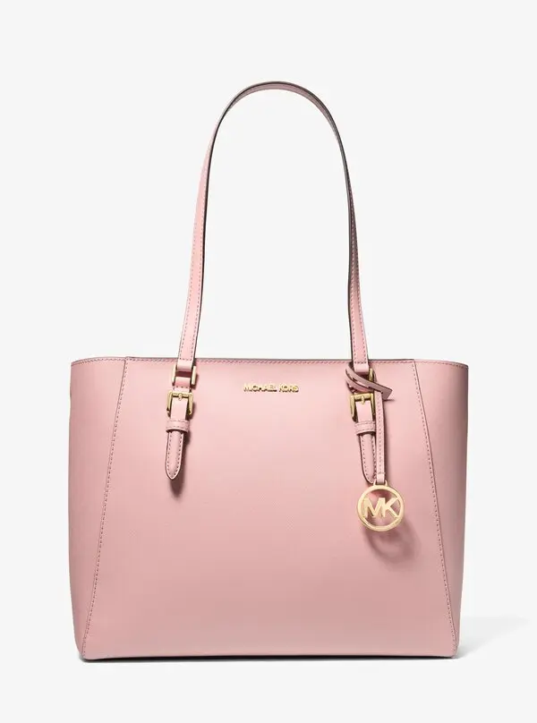 Michael Kors Charlotte Large Saffiano Leather 3-in-1 Tote Bag - Pink