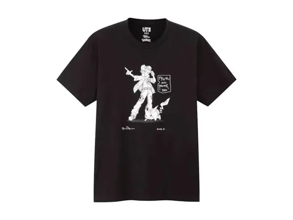Uniqlo X Daniel Arsham X Pokemon Trainer Tee Shirt