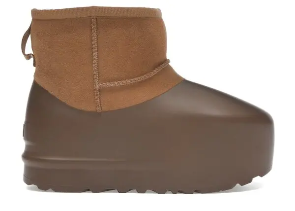 UGG Classic Mini Pumped Molded Boots - Chestnut