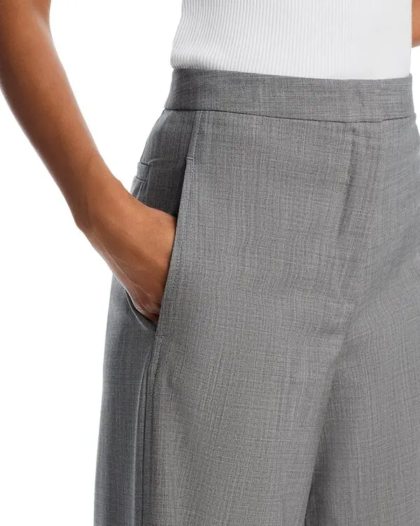 Fabiana Filippi Wool Blend Wide Leg Pants