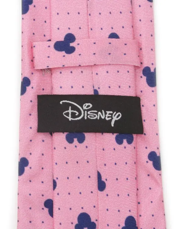 CUFFLINKS, INC. Mickey Mouse Dot Silk Tie - Pink