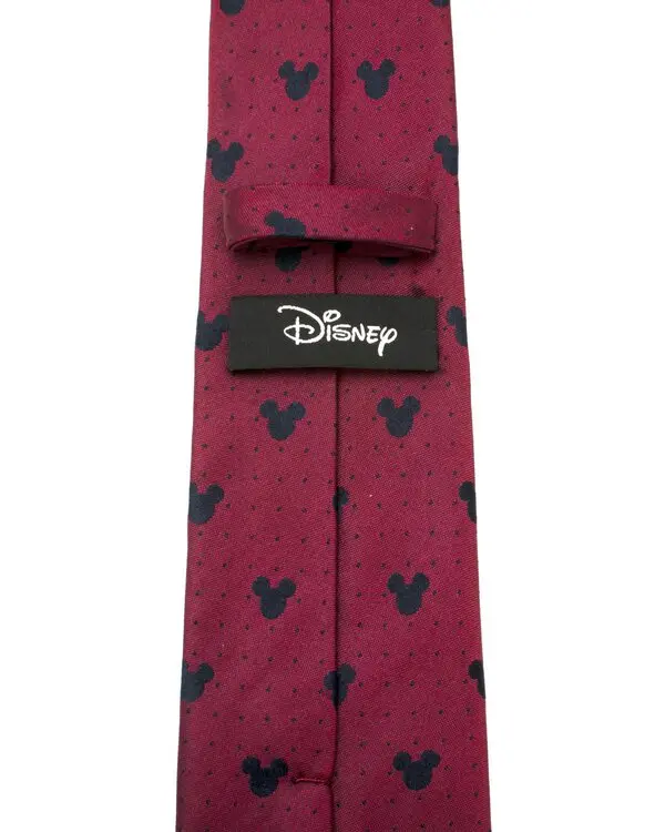 CUFFLINKS, INC. Mickey Mouse Dot Silk Tie - Red