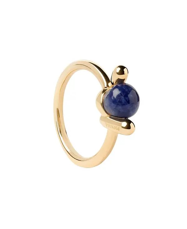 PDPAOLA Nexus Ring - Blue/gold