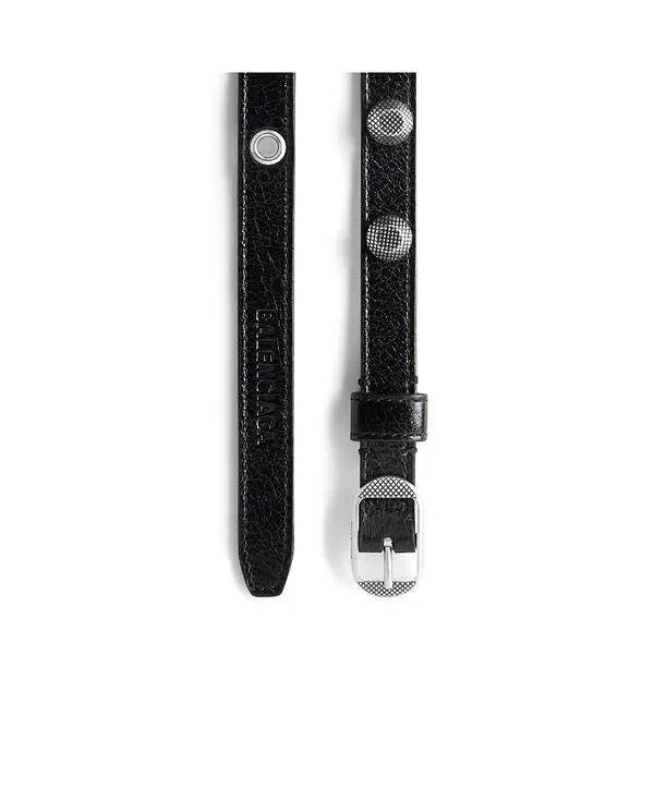 Balenciaga Le Cagole Studded Belt - Black
