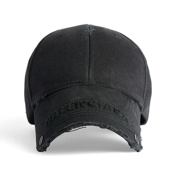 Balenciaga Studded Cap - Black