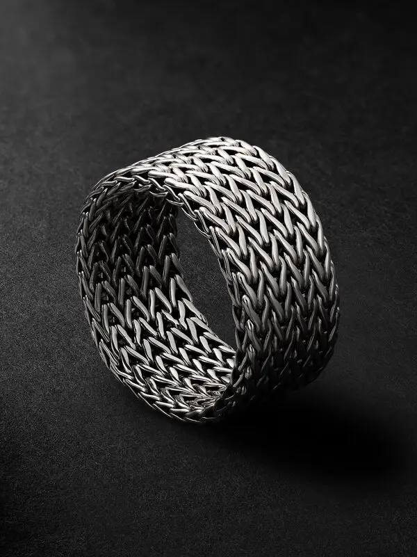 John Hardy Rata Sterling Ring - Silver
