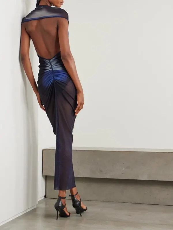 JEAN PAUL GAULTIER Le Mâle Printed Maxi Dress