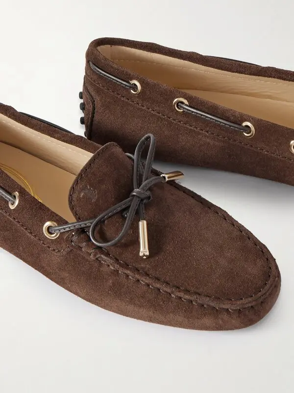 TOD'S Gommino Suede Loafers