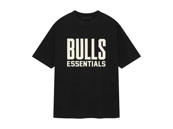 Fear Of God Essentials Bulls Tee Shirt - Black