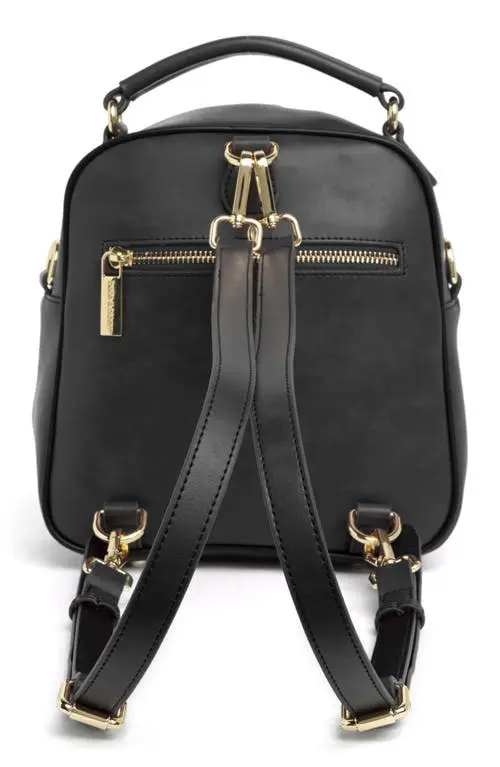 BELLE & BLOOM Camila Leather Backpack - Black