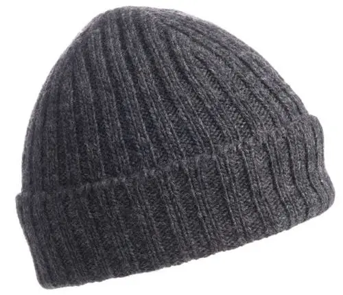 NIRVANNA DESIGNS Clyde Rib Fold Cap - Charcoal