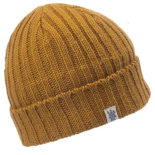 NIRVANNA DESIGNS Clyde Rib Fold Cap - Honey