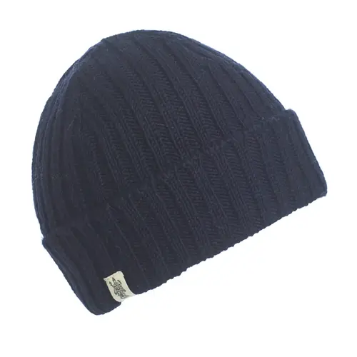 NIRVANNA DESIGNS Clyde Rib Fold Cap - Navy