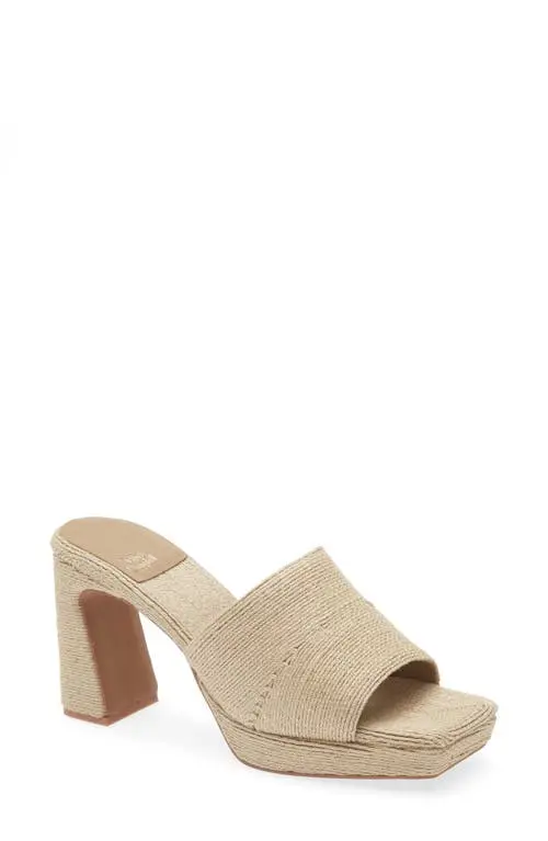 Jeffrey Campbell Dress Code Sandal - Natural Jute