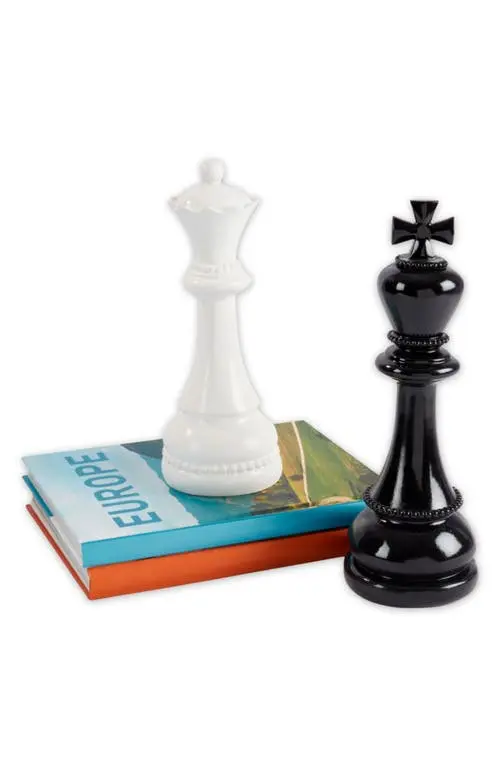 BEY-BERK The Gambit Set Of 2 Bookends