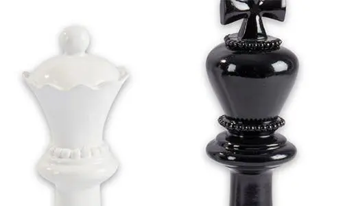 BEY-BERK The Gambit Set Of 2 Bookends