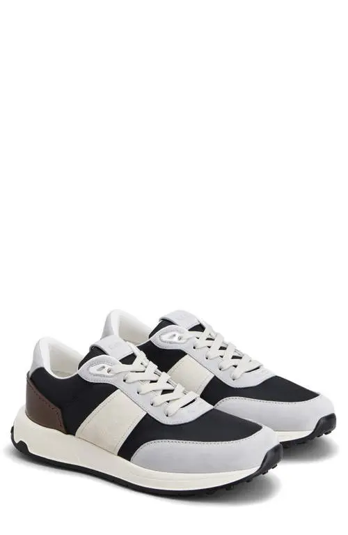 TOD'S Colorblock Low Top Sneakers - Black