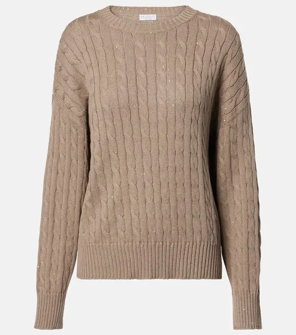 Brunello Cucinelli Cotton-blend Sweater