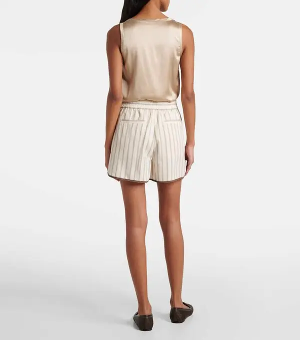 Brunello Cucinelli High-rise Bermuda Shorts