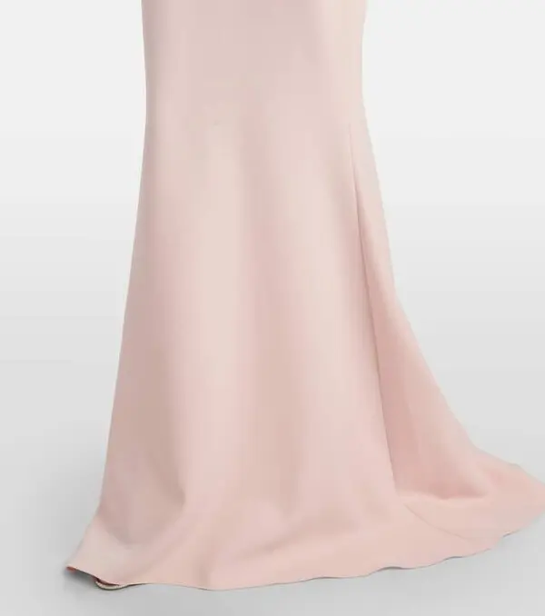 Safiyaa Loura Draped Gown - Pink - 30% Off | Editorialist