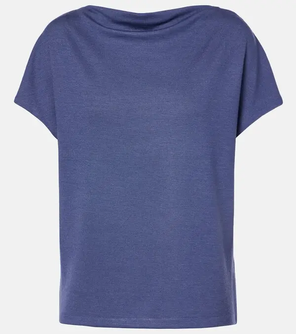 Vince Draped T-shirt - Blue