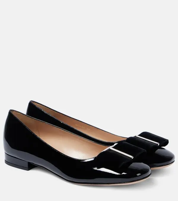 TOM FORD Audrey Patent Leather Ballet Flats