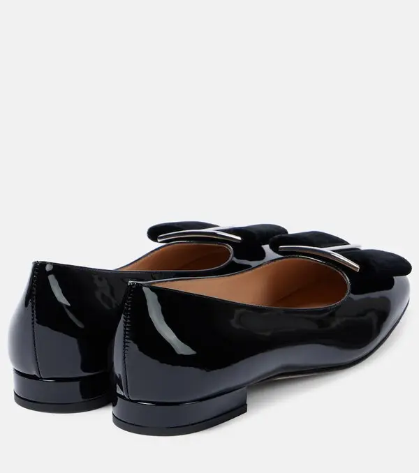 TOM FORD Audrey Patent Leather Ballet Flats