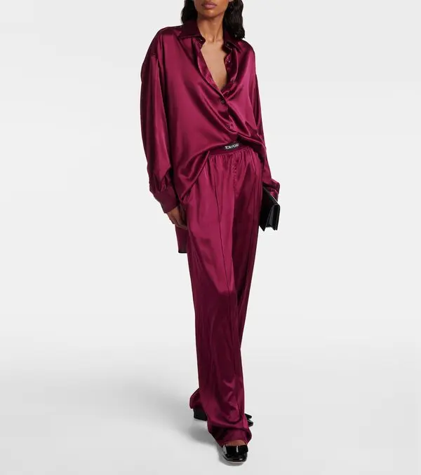 TOM FORD Audrey Patent Leather Ballet Flats