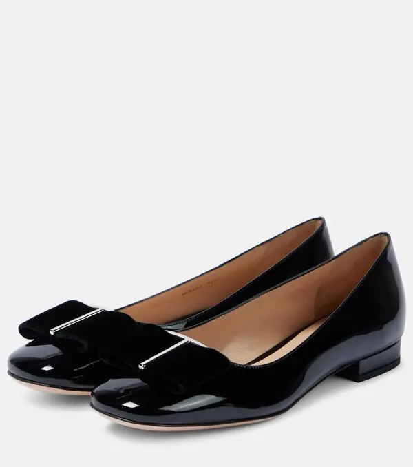 TOM FORD Audrey Patent Leather Ballet Flats