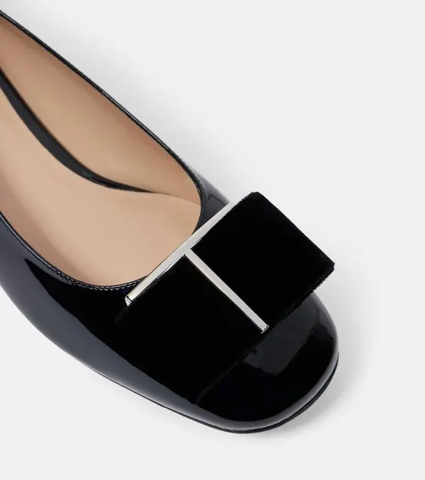 TOM FORD Audrey Patent Leather Ballet Flats